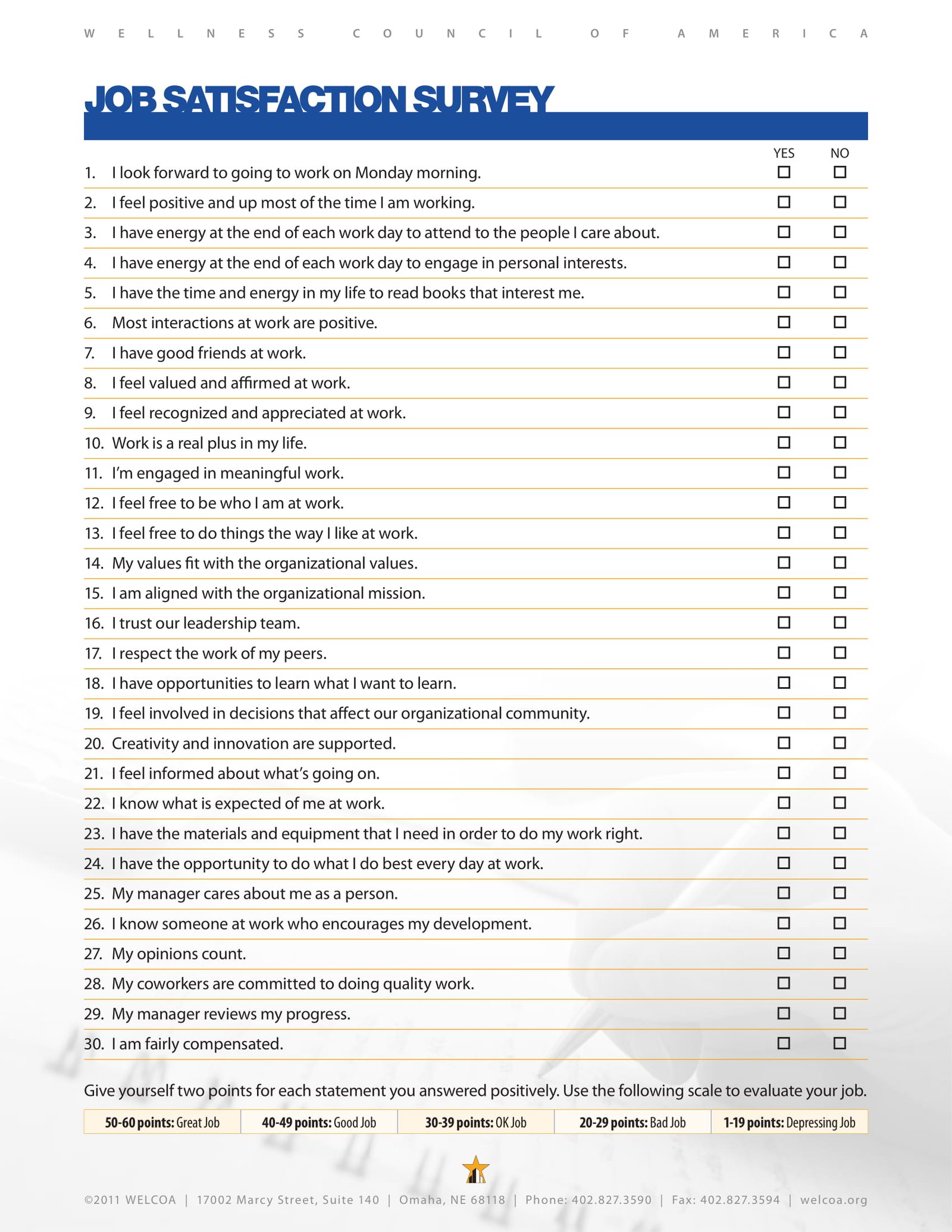 50 Best Employee Satisfaction Survey Questions With Samples
