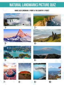 90+ Picture Trivia Questions and Answers with Printables