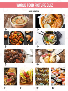 90+ Picture Trivia Questions and Answers with Printables